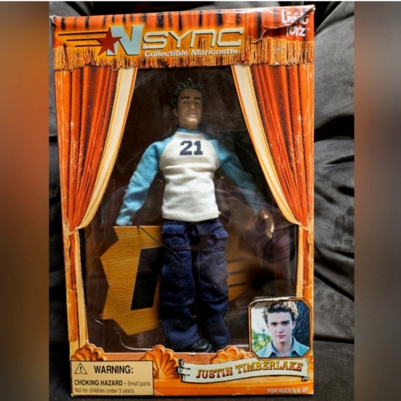 Living Toyz | Toys | Nsync Justin Timberlake Marionette Doll ...